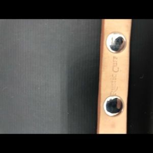 Rustic Cuff | Jewelry | Rustic Cuff Meagan In Leather With Silver ...